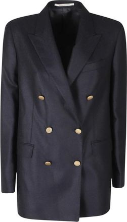 Tagliatore Jasmine Jacket - Femme - Vestes - Bleu - Taille: 38 FR