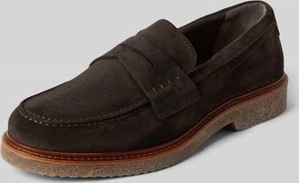 Marc O'Polo Loafer aus Rindsvelours mit Kreppsohle