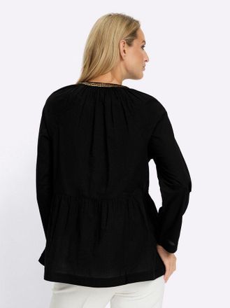Heine Klassische Bluse Tunika Langarm
