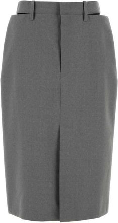 Jil Sander Femme, Jupes, Gris, Taille: 42 FR Skirt 129