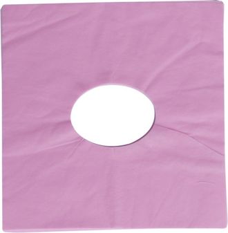 Beaupretty 100stücke Massagekissen Mit Gesichtsloch Vliesstoff-gesichtsmassagebezug Für Salon Und Spa-Massage Einweg-abdeckungspads Sauber Und Hygienisch Rosa