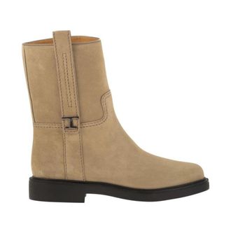 Tod's Wildleder Westernstiefel - - Shoes - Damen - Beige - 40 EU