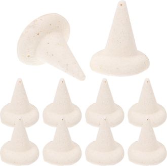 IFUNDOM TEHAUX 10 St&uuml;ck Bewegliche Feuerfeste Keramik St&uuml;tzn&auml;gel aus Aluminiumoxid Kleine T&ouml;pferofenn&auml;gel f&uuml;r Brenn&ouml;fen Wiederverwendbare Brennofenunterst&uuml;tzu