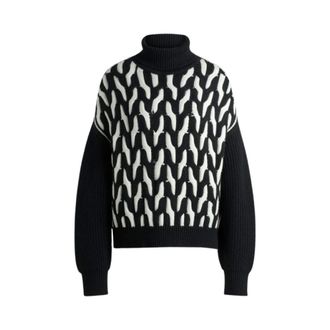 HUGO BOSS Homme, Pulls, Multicolore, Taille: M Tricot &agrave; col rond