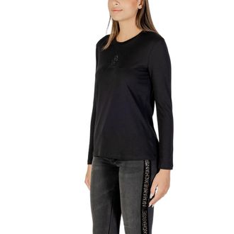 A|X Armani Exchange Cotton Long-Sleeve T-Shirt - Black