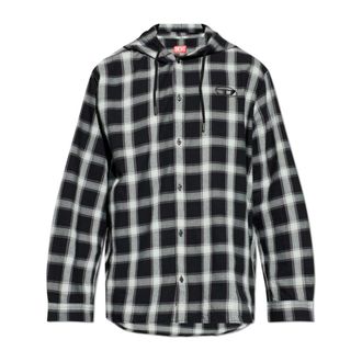 Diesel Herren, Shirts, Grau, MGröße