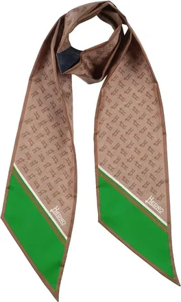 Herno Femme, Accessoires, Brun, Taille: ONE Size Foulard en soie