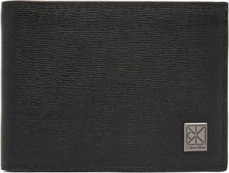 Calvin Klein Geldb&ouml;rse Emblem Hw Trifold W/ Coin LV04D1283G Schwarz