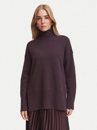 Marella Rollkragenpullover Quota 2623366305 Violett Relaxed Fit