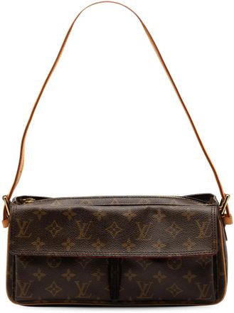 Louis Vuitton Hobo Bags - Monogram Viva Cite MM - Gr. unisize - in Braun - f&uuml;r Damen