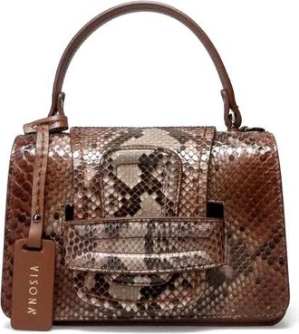 PLINIO VISONA Femme, Sacs, Brun, Taille: ONE Size Linda Bag