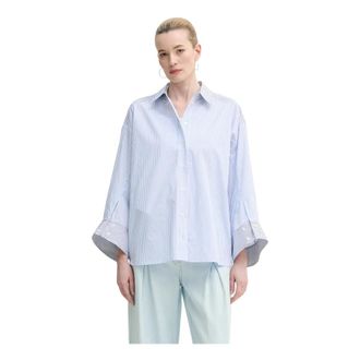 Munthe Filberto Hemd - - Blouses & Shirts - Damen - Blau - S