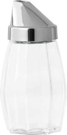 Fackelmann 46803 Zuckerdosierer, Glas, Silber, 160ml