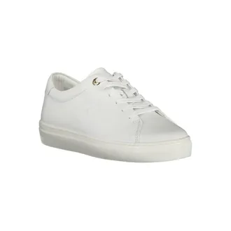 Tommy Hilfiger Leather Sneaker - White