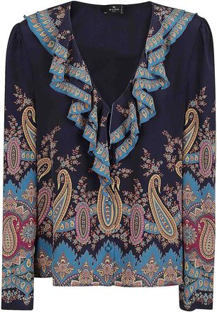 Etro Chemise - Bleu