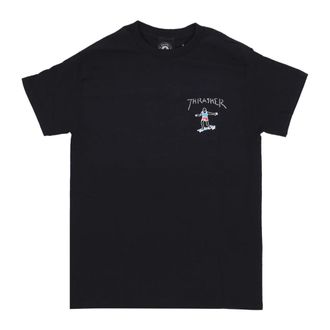 Thrasher Schwarzes Mini Logo Tee Herren T-Shirt - - Tops - Herren - Schwarzk - S