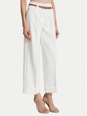 Access Fashion Stoffhose 63-5021-135 Wei&szlig; Regular Fit
