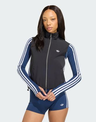 adidas Originals Adilenium 5.0 - Top de surv&ecirc;tement sans manches - Noir