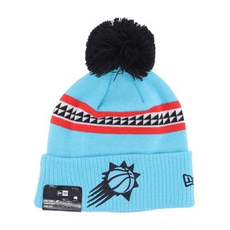 New Era Homme, Accessoires, Bleu, Taille: ONE Size Bonnet Phoenix Suns Pom Pom