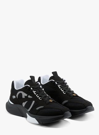 Valentino Baskets basses en mesh