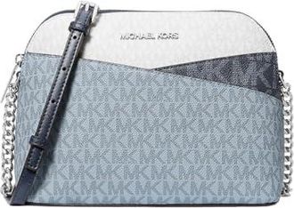 Michael Kors Jet Set Dome Sac &agrave; main &agrave; bandouli&egrave;re Taille M (Amiral Multi)