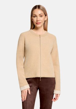 Betty Barclay Strickjacke Damen mit Rei&szlig;verschluss (1-tlg)