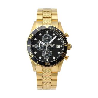 Emporio Armani Homme, Accessoires, Jaune, Taille: ONE Size Montre Chronographe