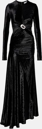 Paco Rabanne Robe aus Samt