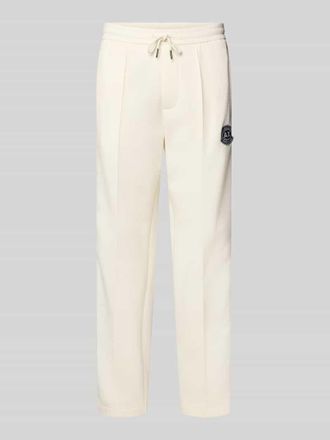A|X Armani Exchange Sweatpants mit Label-Patch und elastischem Bund