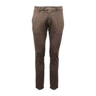 Michael Coal Schmale italienische Hose Mc-Will/2232 - - Trousers - Herren - Gr&uuml;n - W33