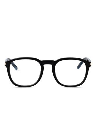 Saint Laurent Eyewear lunettes de vue à monture ronde - Noir