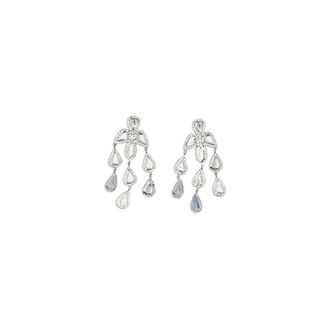 Magda Butrym Womens Silver Metal Earrings