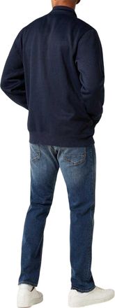 Slazenger Jacke f&uuml;r Herren, Durchgehender Rei&szlig;verschluss, Polyester-Baumwollmischgewebe (Marine)