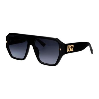 Dsquared2 Homme, Accessoires, Noir, Taille: 58 MM Lunettes de soleil &eacute;l&eacute;gantes avec mod&egrave;le D2 0128/S