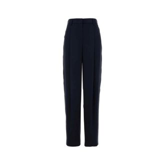 Giorgio Armani Femme, Pantalons, Bleu, Taille: 36 FR Straight Pantalons