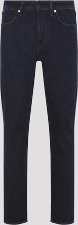 Stone Island Homme, Jeans, Bleu, Taille: W34 Jean Cinq Poches Coupe Slim