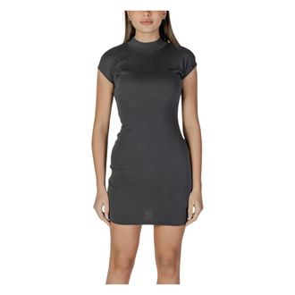 Calvin Klein Jeans Femme, Robes, Noir, Taille: 42 FR Robes courtes Collection: Printemps/Été