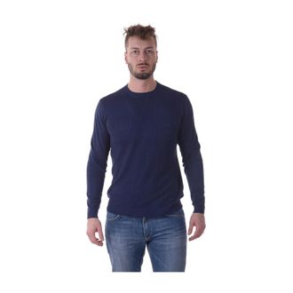 Armani Gem&uuml;tlicher Strickpullover - - Sweatshirts & Hoodies - Herren - Blau - L