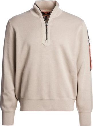 Parajumpers Homme, Sweatshirts et sweats &agrave; capuche, Beige, Taille: S Veste Homme de Base