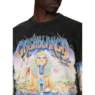 Casablanca T-shirt imprim&eacute; en coton