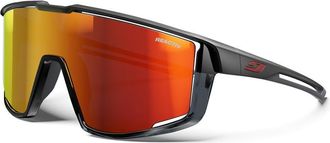 Julbo Unisex Fury Sunglasses, Schwarz/Rot, One Size
