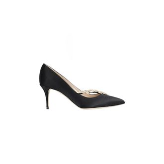 Manolo Blahnik Nadira Jewel Buckle Pumps