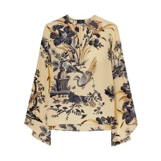 Etro Bluse mit Blumenmuster - - Blouses & Shirts - Damen - Mehrfarbig - S