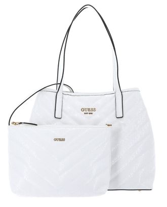 Guess HWGA6995280WHI VIKKY TOTE Women WHITE Size One Size