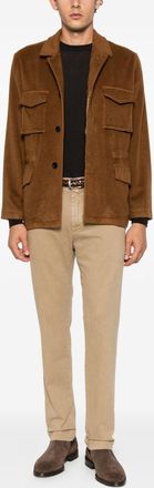Boglioli Camel Hair Brushed Jacket - Brown
