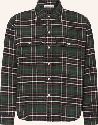 Cole Buxton Cole Buxton Overshirt Aus Flanell gruen