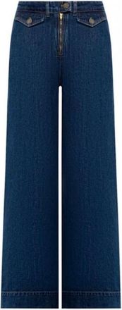 Twinset Femme, Jeans, Bleu, Taille: W29 262Tp280A Jean large