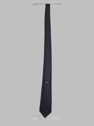 Ermenegildo Zegna Mulberry Silk Necktie - Blue