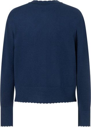 More & More Strickjacke feine, elegante Strickjacke, Zierkante
