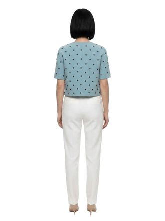 Dolce & Gabbana Womens Light Blue Acetate Jacket Clothing